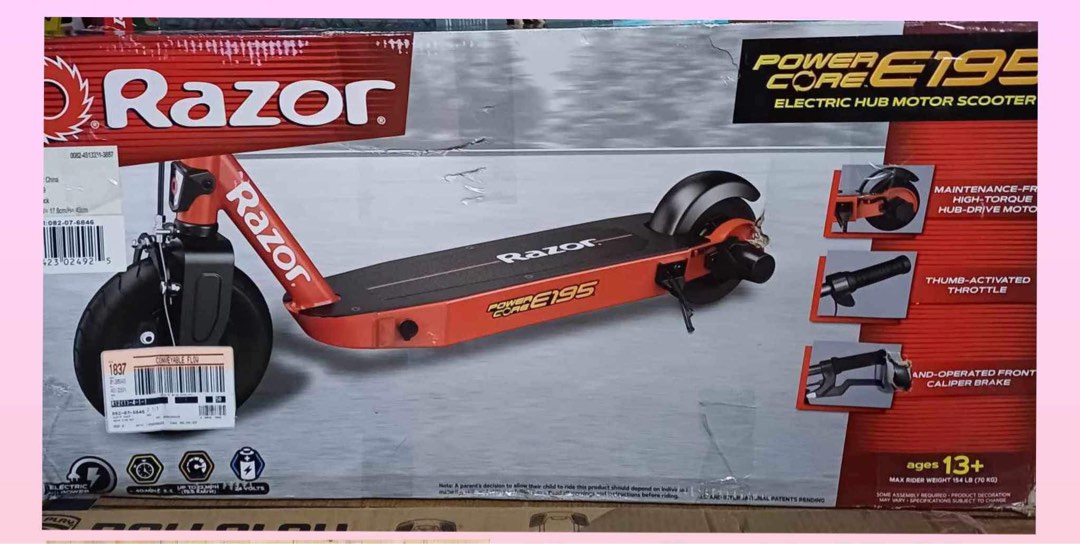 Razor Power Scooter, Sports Equipment, Sports & Games, Skates ...