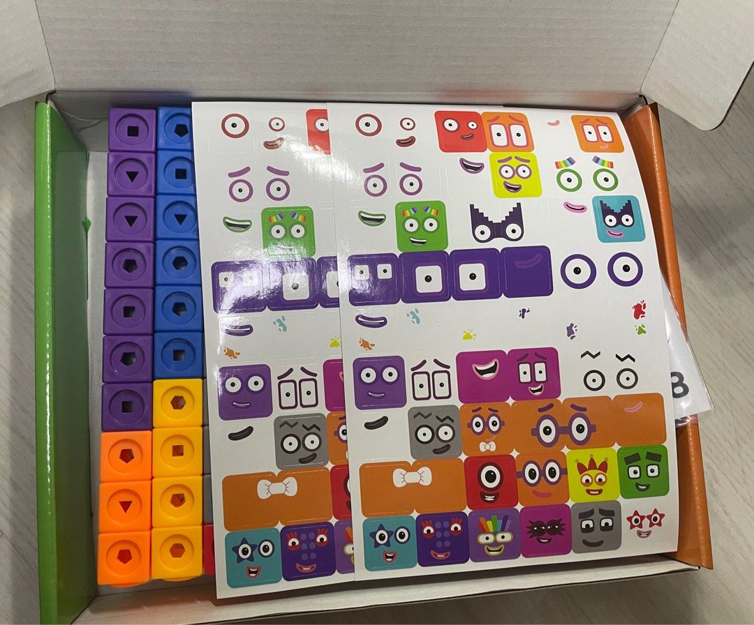 [SG STOCK] Numberblocks [11-20] MathLink Cubes Activity Set, Hobbies & Toys, Toys & Games on ...