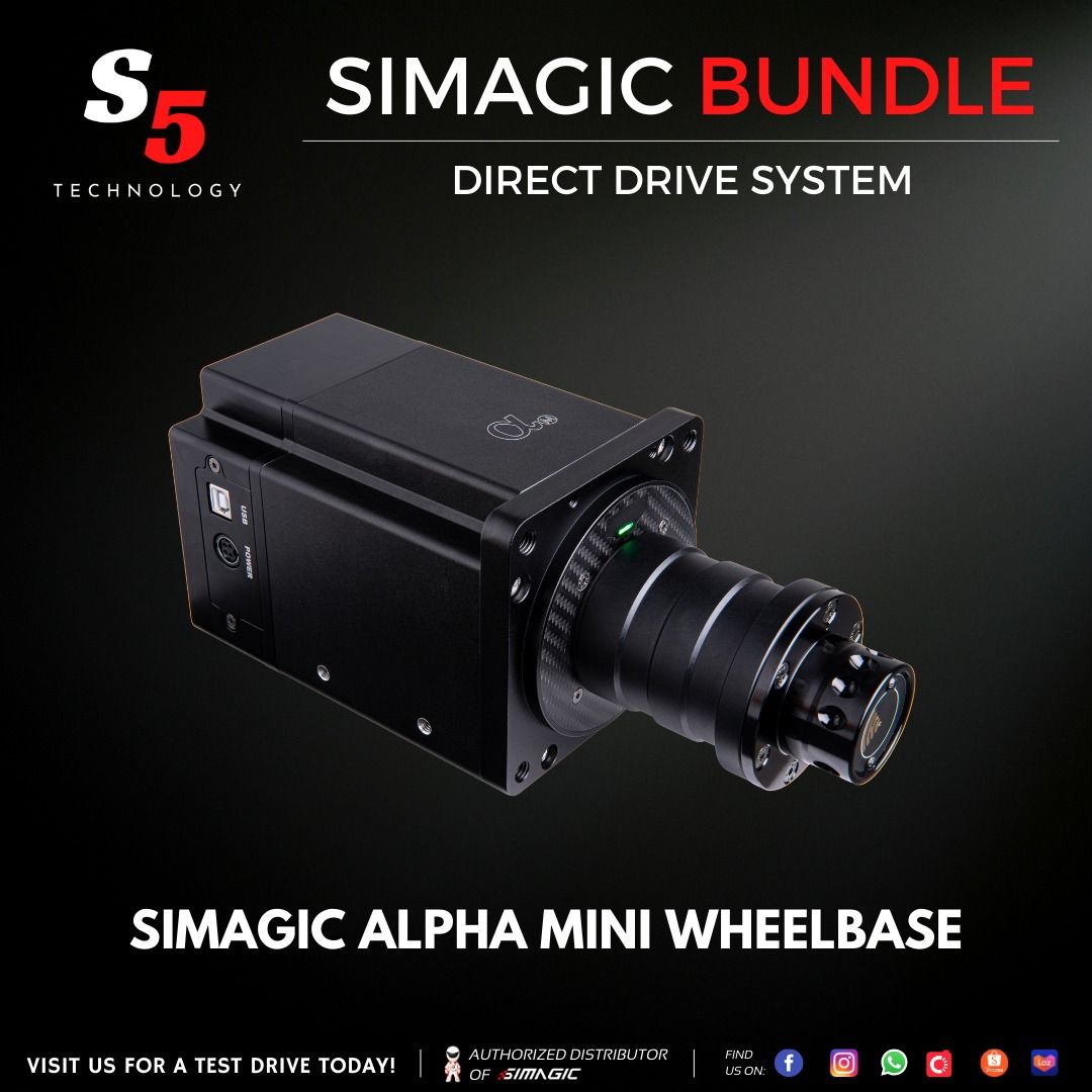 Simagic Alpha Mini + GT Neo bundle / Simagic Alpha Mini Direct Drive ...