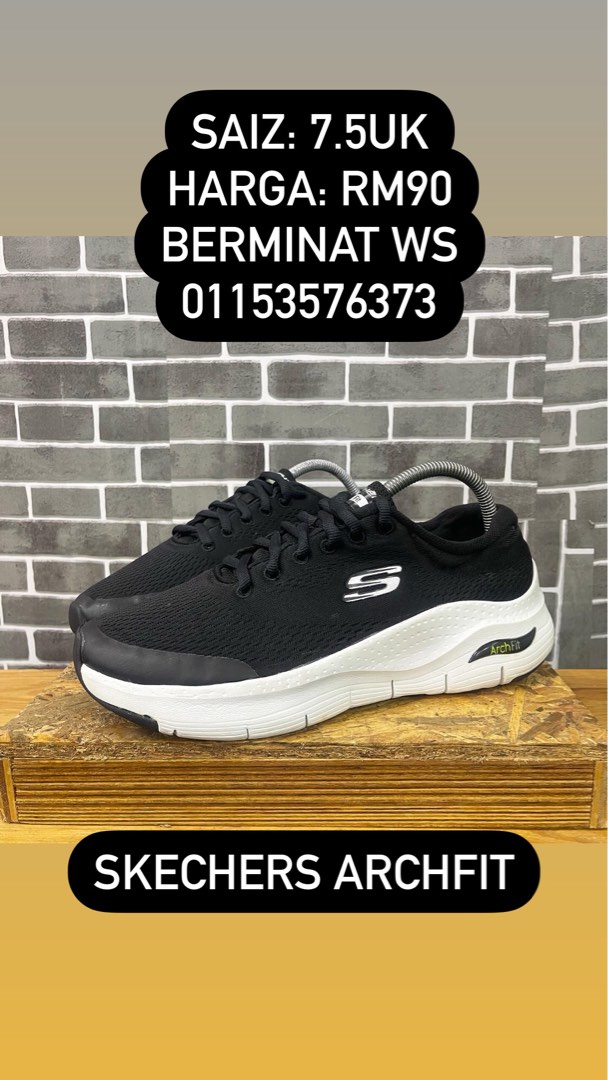 Skechers Archfit, Men's Fashion, Footwear, Sneakers on Carousell