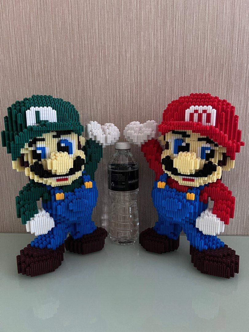 Super Mario Ready Built Brick Models in pair $48, Hobbies & Toys, Toys ...