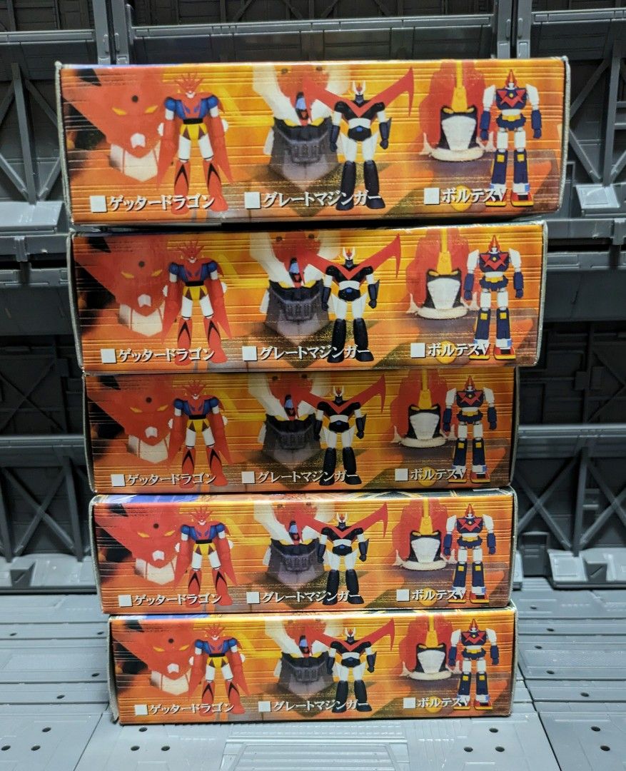 Super Robot Wars Action Robo Part 3 Colored version (Voltes V, Great ...