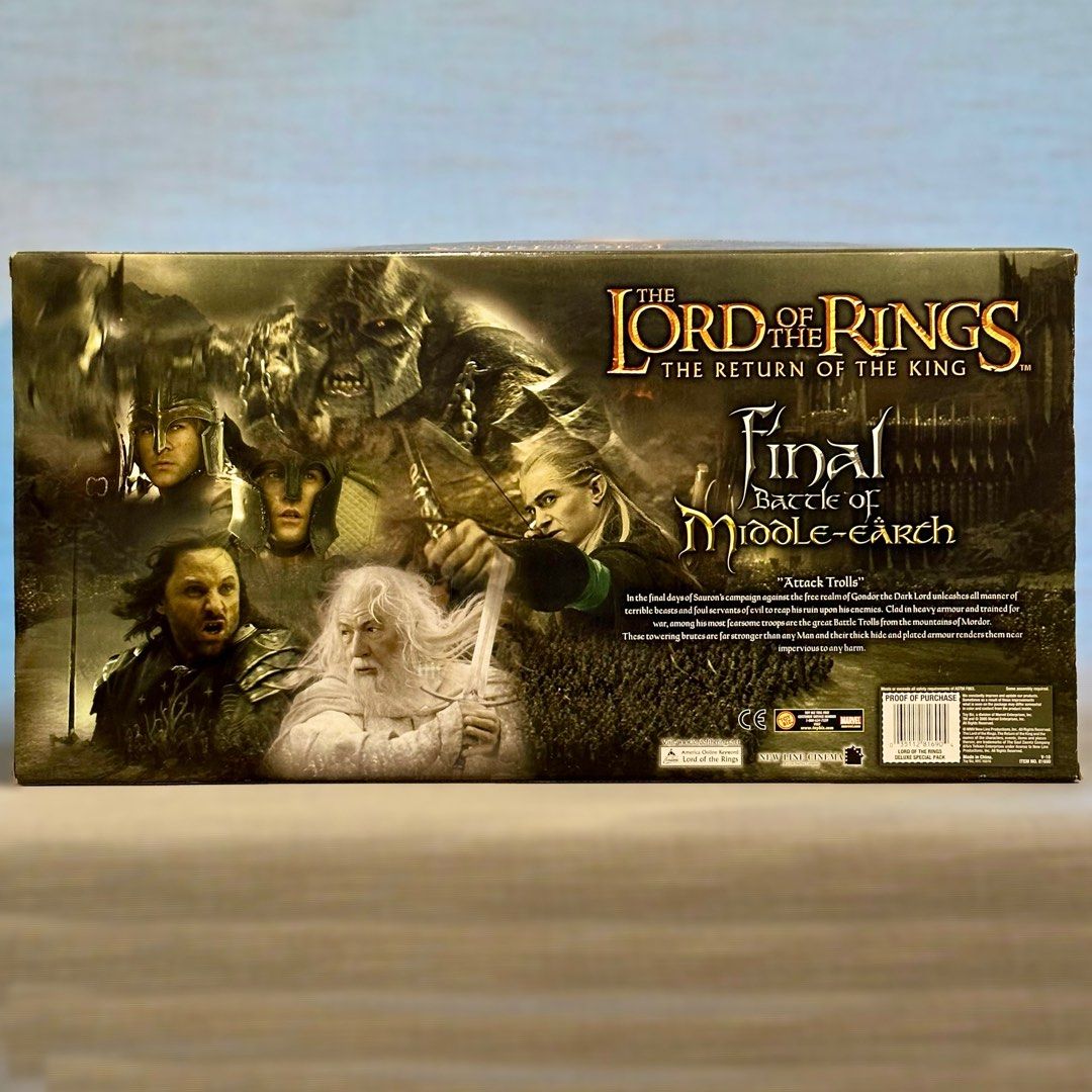 ToyBiz Lord of the Rings LOTR ROTK Final Battle of Middle Earth Set ...