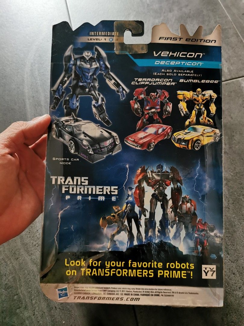 Transformers Prime First Edition Vehicon, Hobbies & Toys, Toys & Games ...