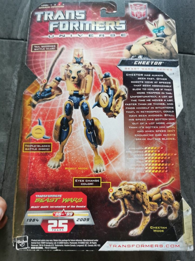 Transformers Universe Cheetor, Hobbies & Toys, Toys & Games on Carousell