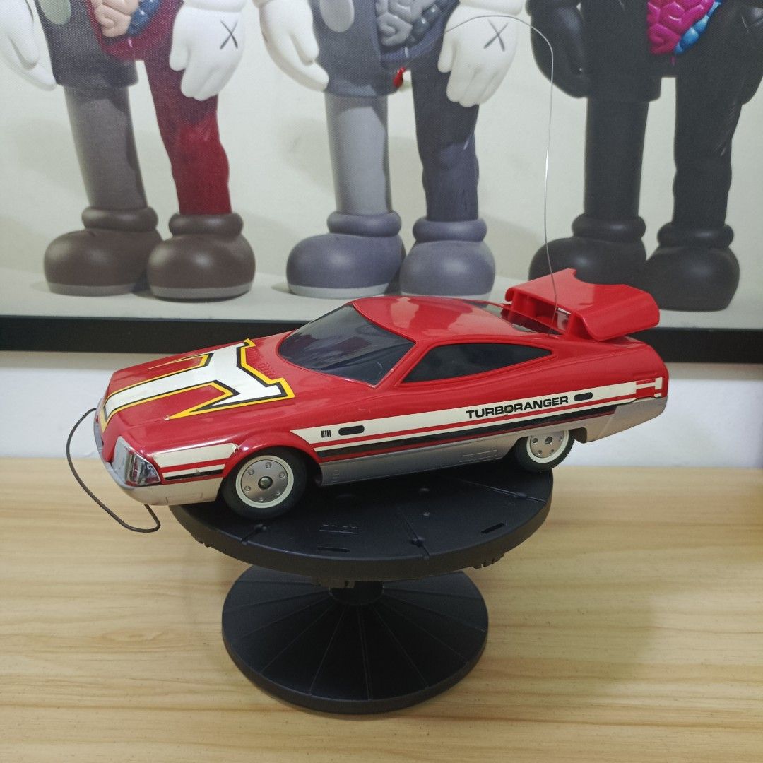 VINTAGE POWER RANGERS KOUSOKU SENTAI TURBORANGER TURBO GT RC CAR ...