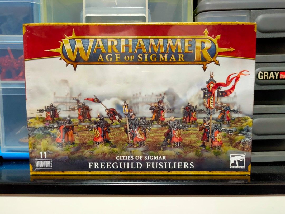 Warhammer AOS Cities of Sigmar Freeguild Fusiliers NEW, Hobbies & Toys ...