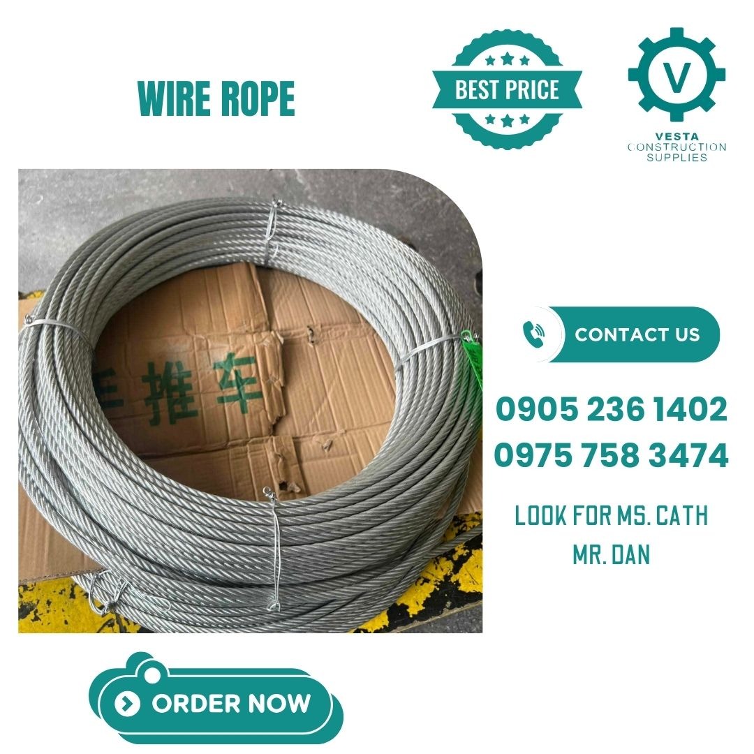 WIRE ROPE, Commercial & Industrial, Industrial Equipment on Carousell