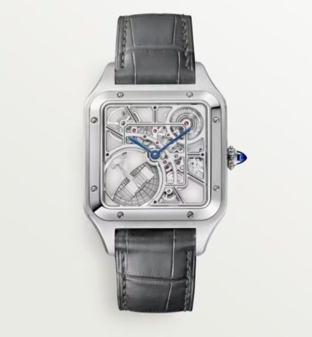 Year 2024 Cartier Santos Dumont Skeleton WHSA0032, Luxury, Watches on ...