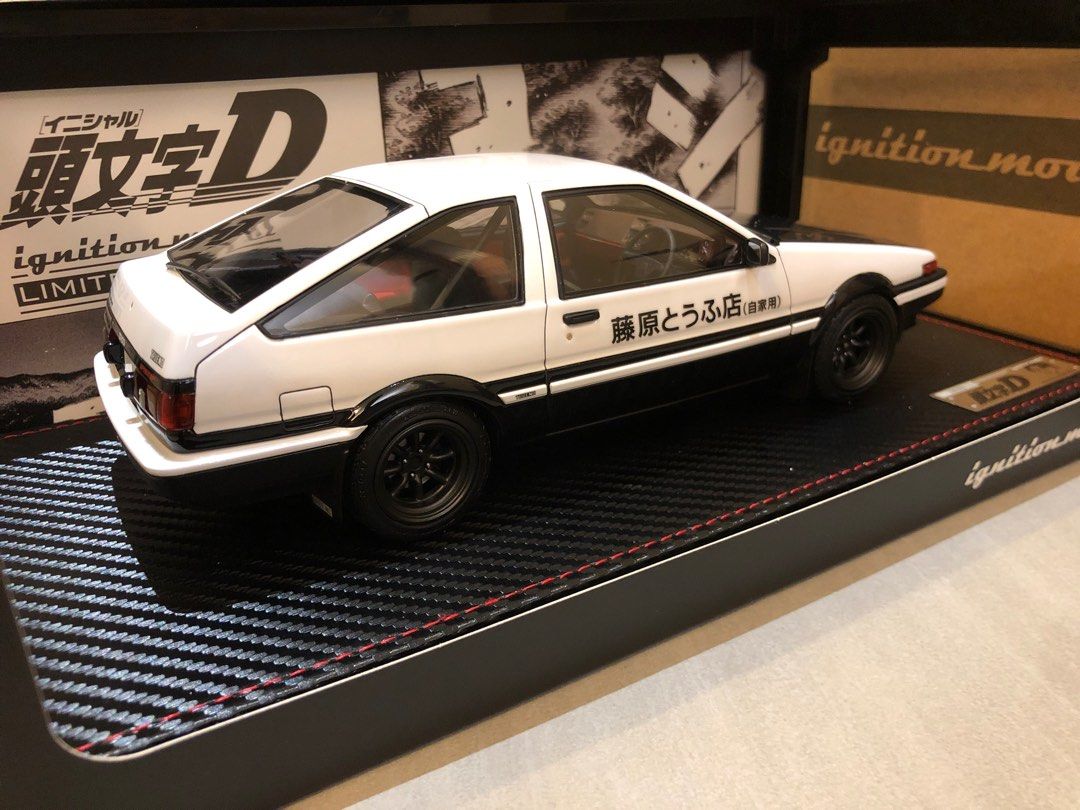 1:18 Ignition Model 頭文字D AE86 （Final Stage), 興趣及遊戲, 玩具 & 遊戲類 - Carousell