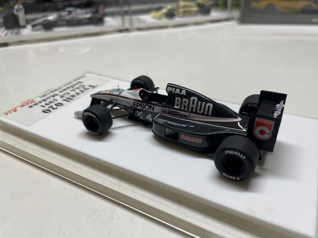 1/43 Newace Tyrrell 020 Built up F1 model, 興趣及遊戲, 玩具 & 遊戲類 - Carousell