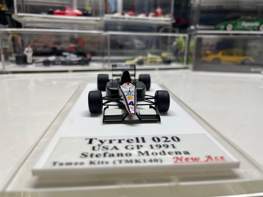 1/43 Newace Tyrrell 020 Built up F1 model, 興趣及遊戲, 玩具 & 遊戲類 - Carousell