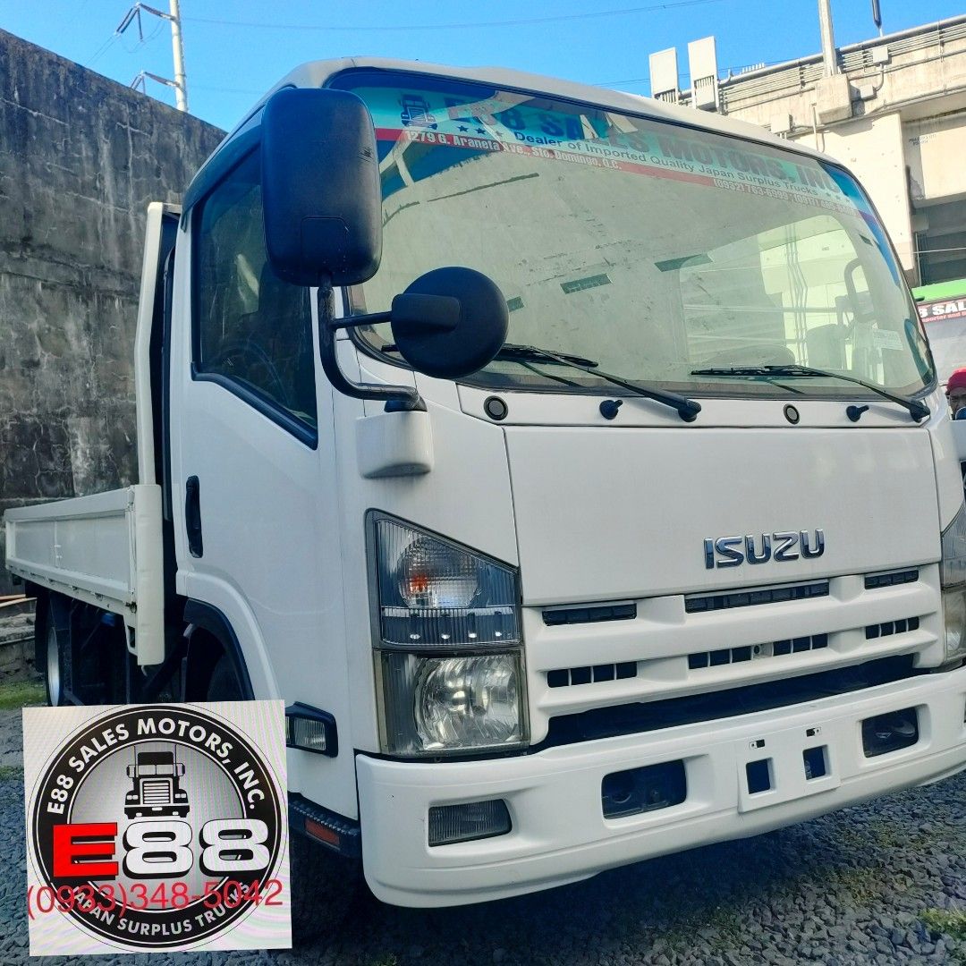 2020 ISUZU ELF NPR N SERIES 14FT WIDE DROPSIDE 4HK1 TURBO ENGINE 6STUDS ...