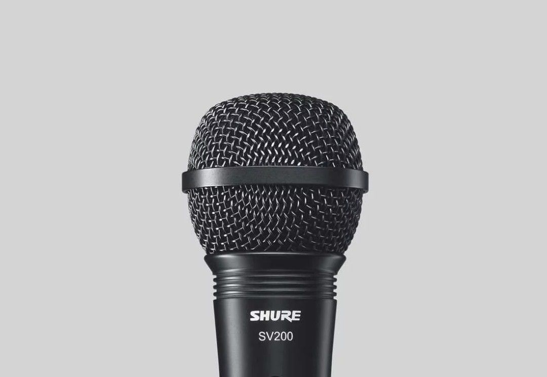香港正版行貨 ，旺角實體店 ，Shure sv200 vocal microphone 專業人聲咪 金屬外身耐用 (BUSKING MIC ...
