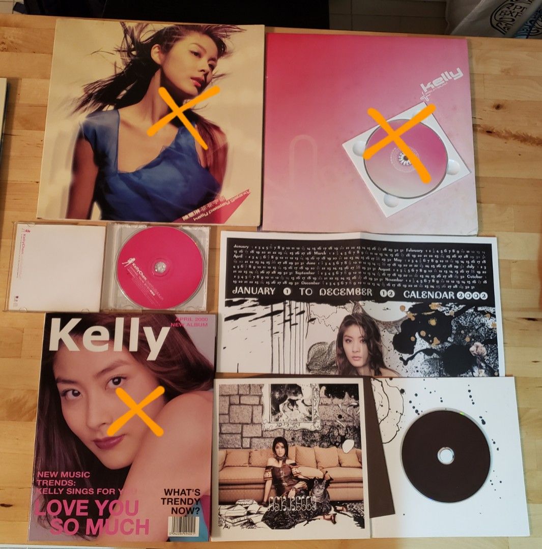 陳慧琳 CD VCD 寫真集 Kelly Chen, 興趣及遊戲, 音樂、樂器 & 配件, 音樂與媒體 - CD 及 DVD - Carousell