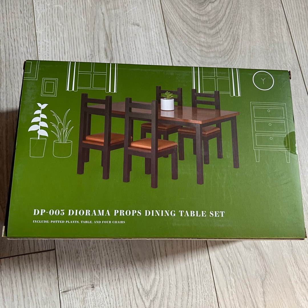 全新 S.H.F《野獸國》DP-003 場景道具系列 餐桌組 shf 公仔 1:12人偶 FIGMA 誠可議, 書籍、休閒與玩具, 玩具、公仔、桌遊在旋轉拍賣