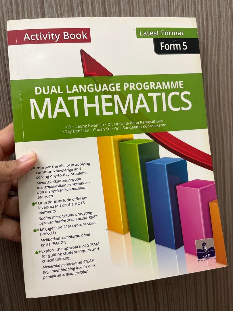 Activity book Form 5 Chemistry and Mathematics, Hobbies & Toys, Books ...