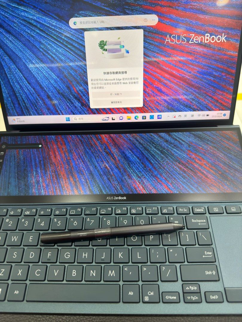 Asus zenbook Dou touchscreen, 電腦＆科技, 手提電腦 - Carousell