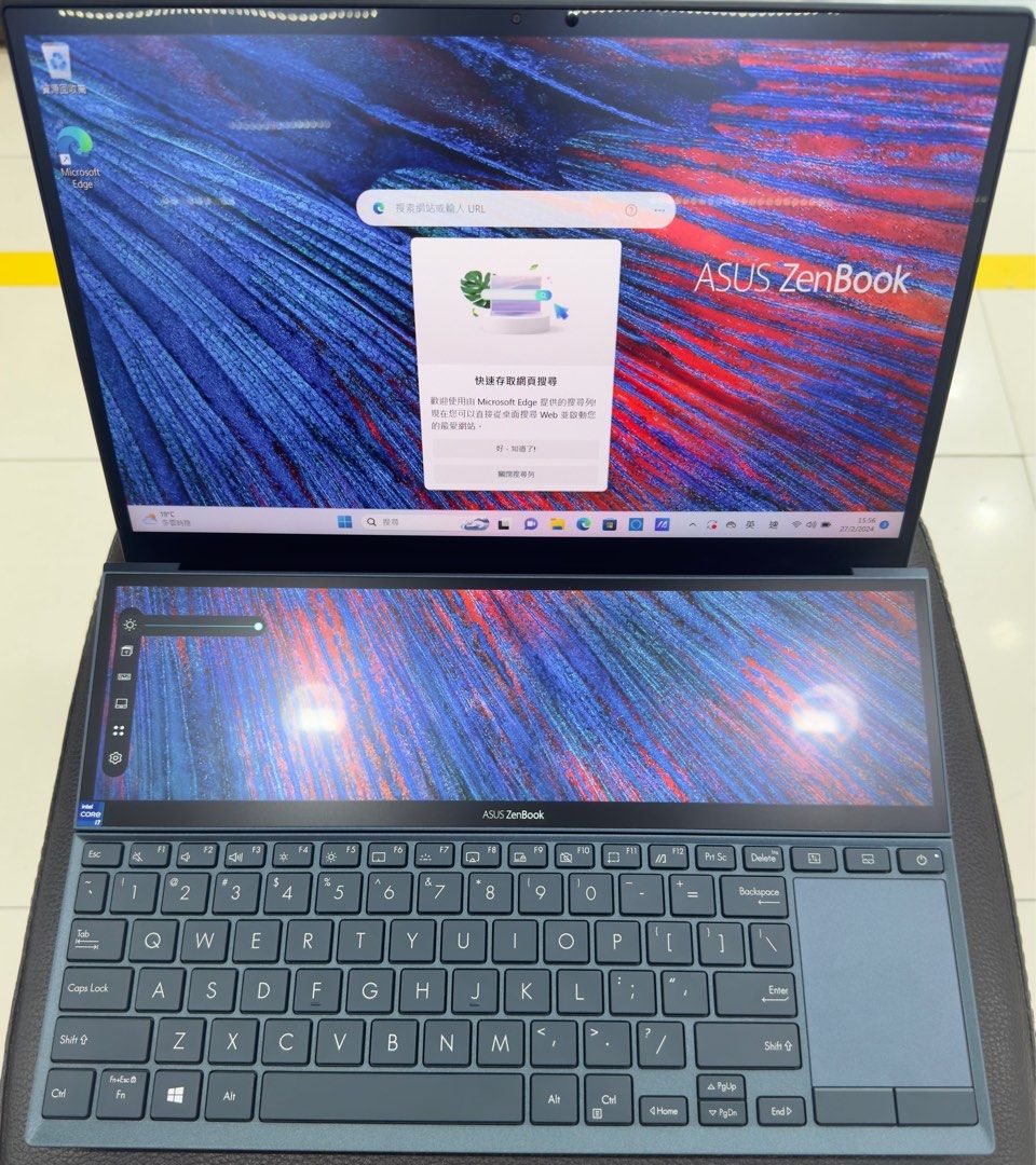 Asus zenbook Dou touchscreen, 電腦＆科技, 手提電腦 - Carousell