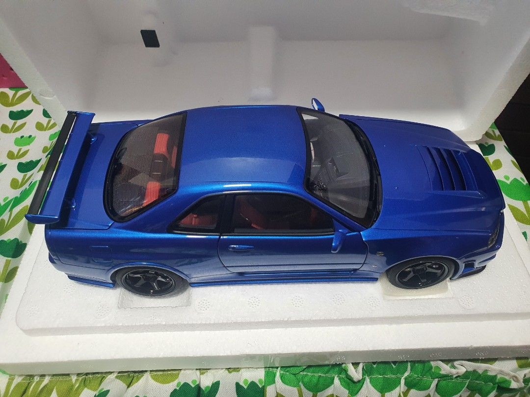 Autoart Skyline GT-R R34 Z-Tune, Hobbies & Toys, Toys & Games on Carousell