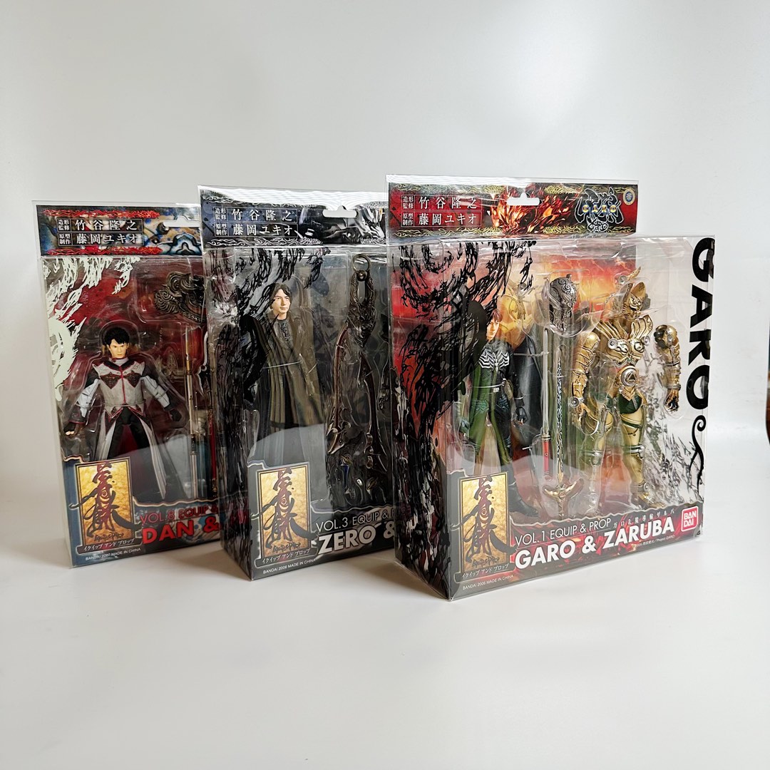 Bandai Equip & Prop GARO ZERO DAN set of 3, Hobbies & Toys, Toys ...