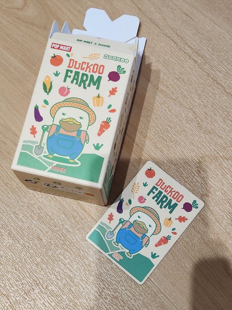 BNIF POPMART DUCKOO FARM SERIES (FARMER), Hobbies & Toys, Toys & Games ...