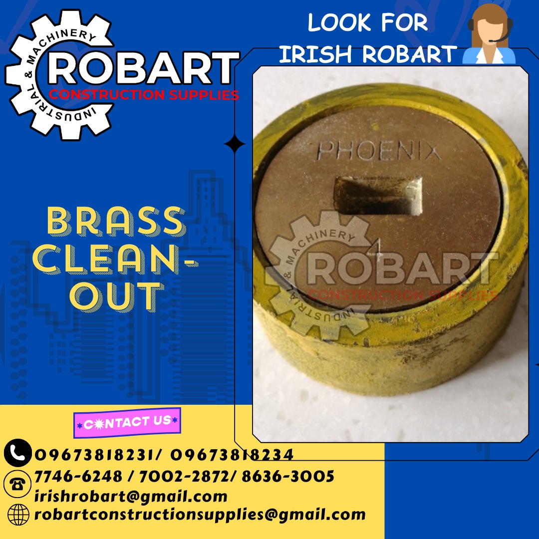 BRASS CLEANOUT, Commercial & Industrial, Construction Tools & Equipment ...