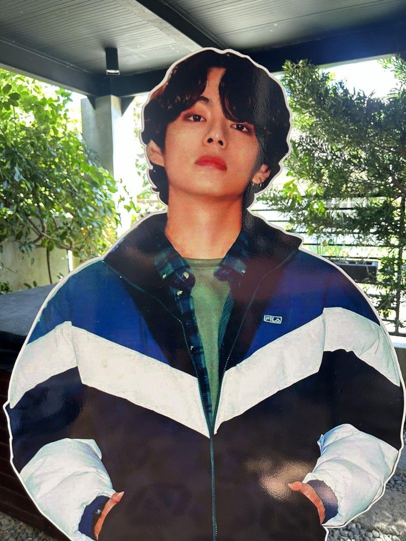 BTS V Standee, Hobbies & Toys, Memorabilia & Collectibles, K-Wave on ...