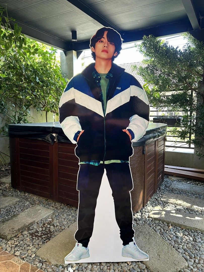 BTS V Standee, Hobbies & Toys, Memorabilia & Collectibles, K-Wave on ...