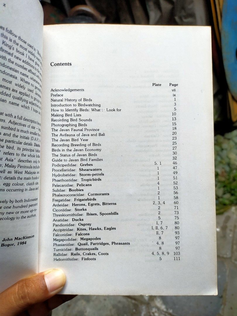 Buku Vintage Field Guide to the Birds of Java and Bali, Buku & Alat ... Buku Vintage Field Guide to the Birds of Java and Bali, Buku & Alat ...