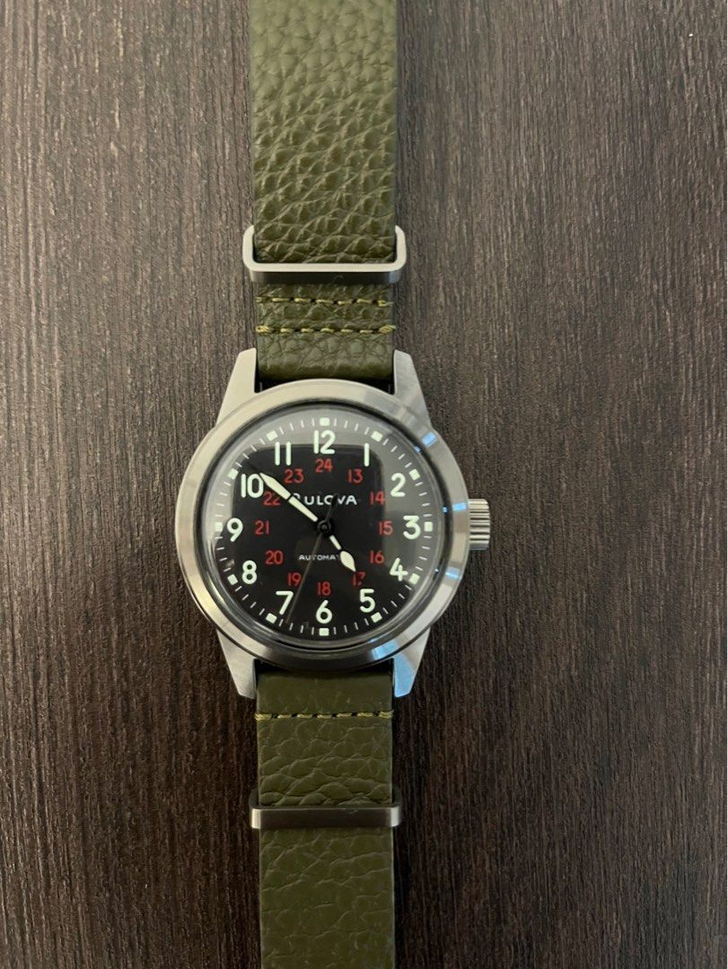 Bulova Hack Watch, Men's Fashion, Watches & Accessories, Watches on ...