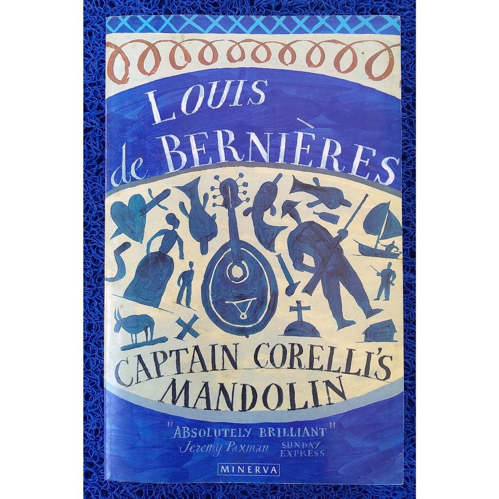 Captain Corelli's Mandolin by Louis de Bernieres, 1995, (English/buku ...