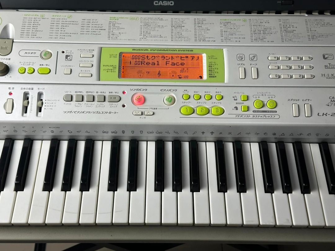 Casio Lk 202tv Piano Touch Response Keyboard Organ 61 Keys Hobbies