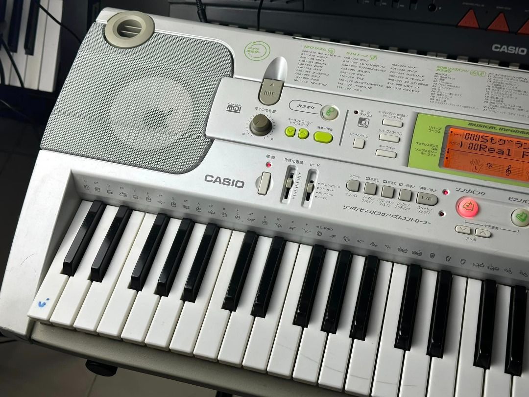 Casio LK-202TV Piano Touch Response Keyboard Organ 61 Keys, Hobbies ...