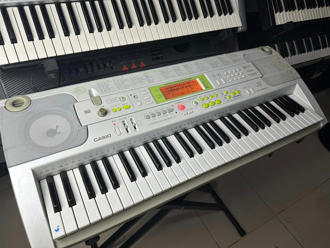 Casio LK-202TV Piano Touch Response Keyboard Organ 61 Keys, Hobbies ...