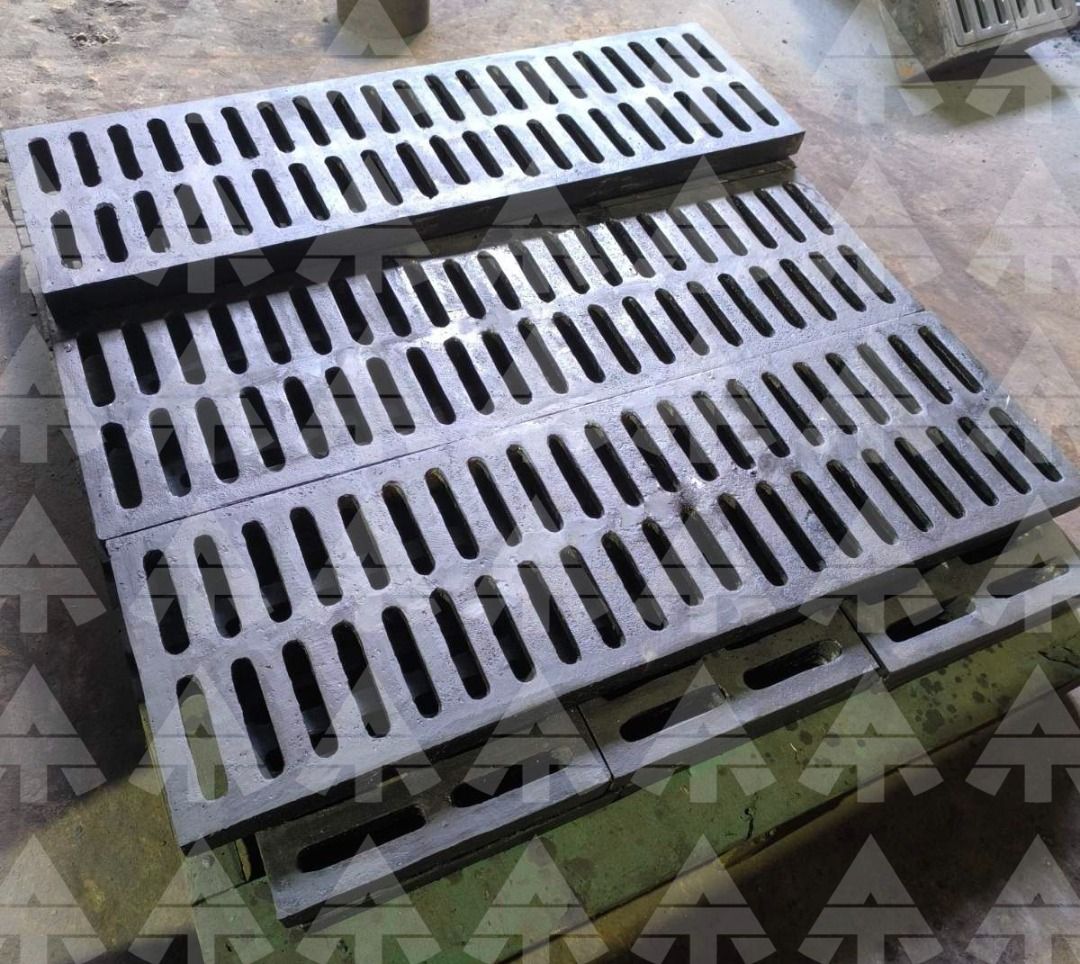 Cast Iron Trench Grating, Commercial & Industrial, Construction ...