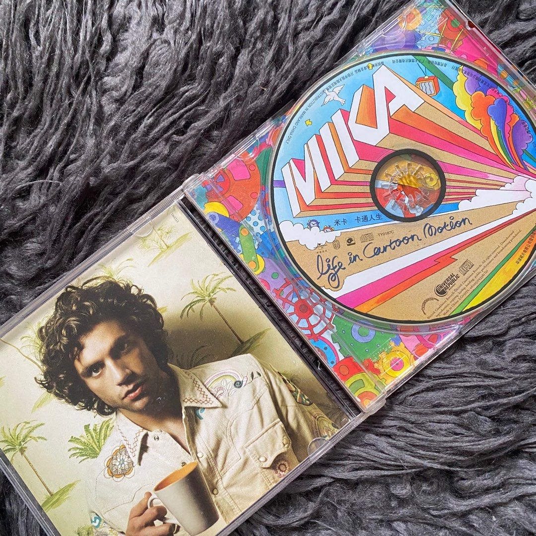 CD MIKA Life in Cartoon Motion, Hobbies & Toys, Music & Media, CDs ...