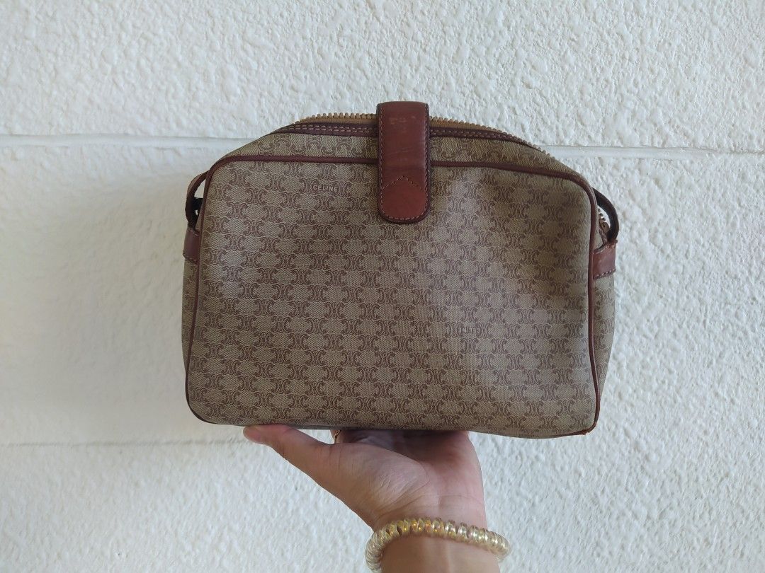 Celine 稀有款釋出 凱旋門 老包 （不議價） , 名牌精品, 精品包與皮夾在旋轉拍賣