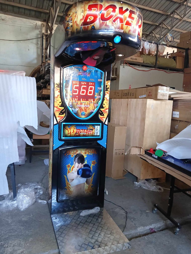 Coin Operated Electronic Boxing Machine Arcade, Sports Equipment, Other ...