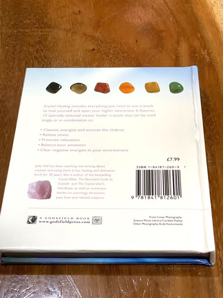 Crystal Healing Book by Judy Hall, Hobbies & Toys, Books & Magazines ...