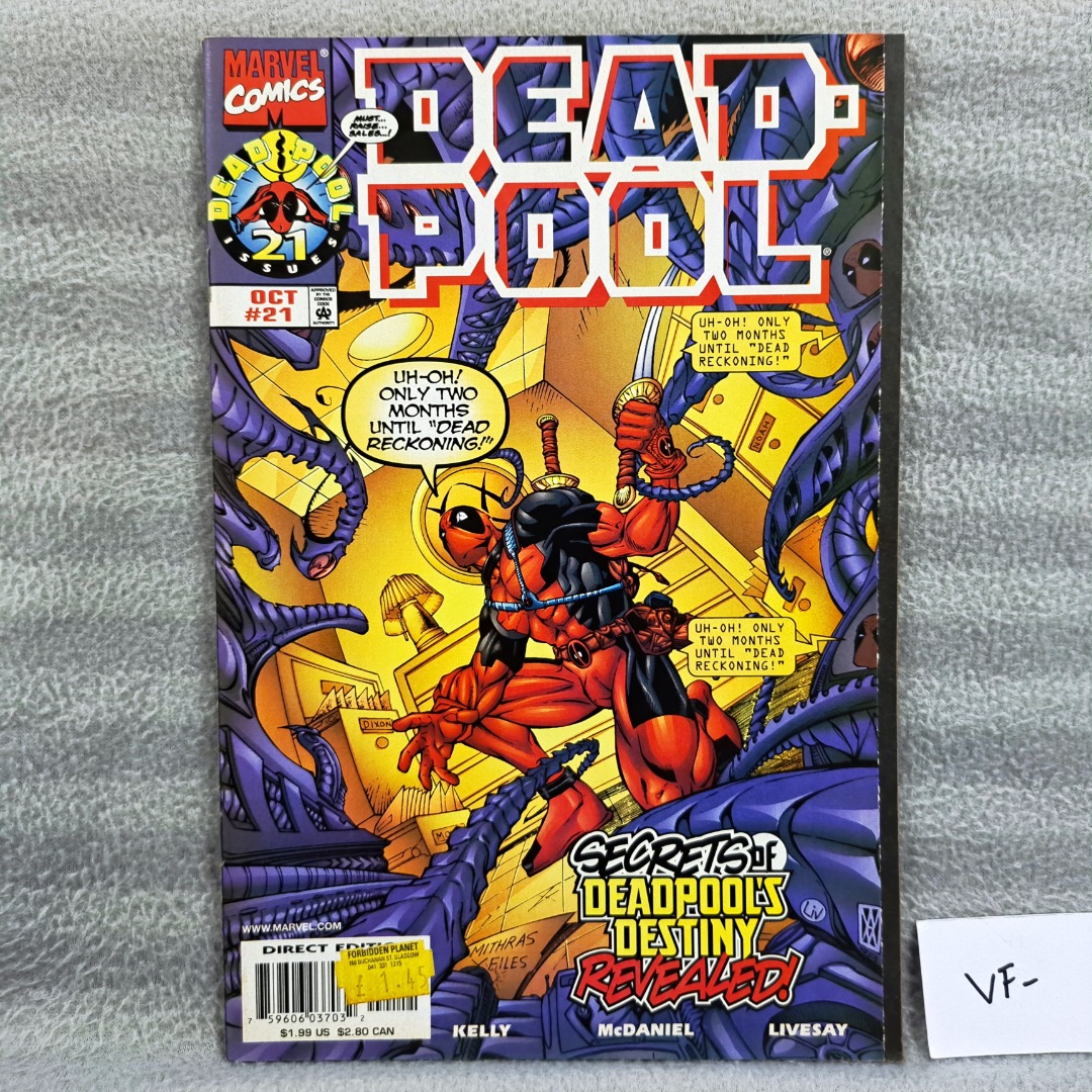 Deadpool #21 (1st Series) Marvel Comics (X-Men) Joe Kelly, Walter ...