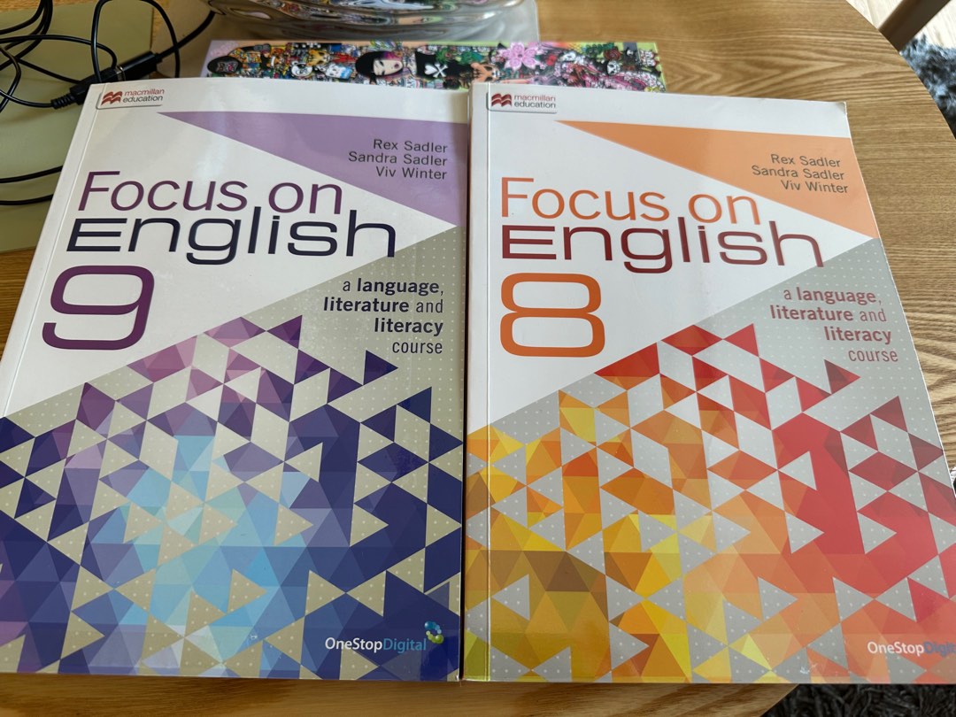 DGS English Textbook Focus on English 8&9, 興趣及遊戲, 書本 & 文具, 教科書 - Carousell