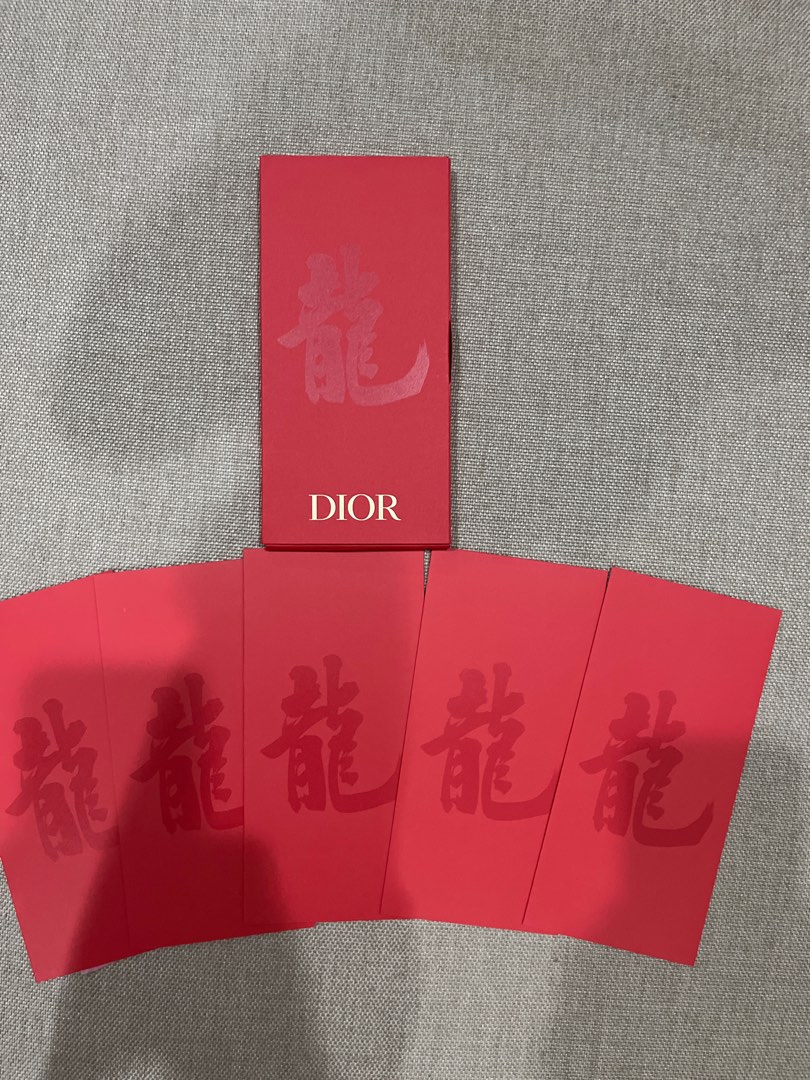 Dior 2024 red packet (fr Boutique includes tracking), Hobbies & Toys ...