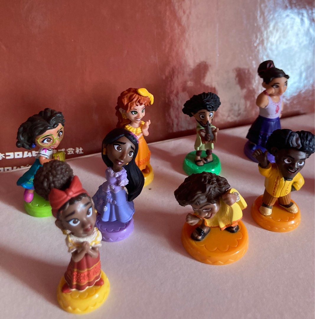 Disney Encanto Movie Mi Familia 10 Toy Figure Set Doll Playset Cake ...