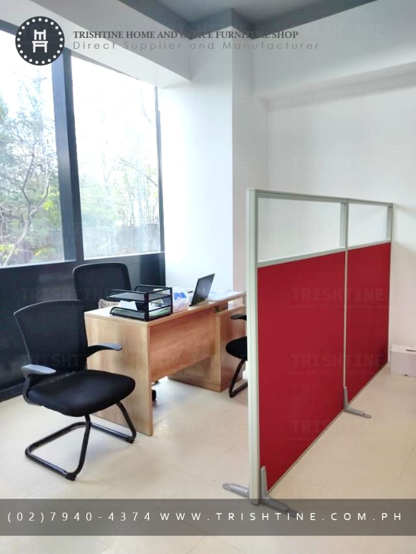 Division Panel/ Fabric with Glass Partition/ Workstation Cubicle ...