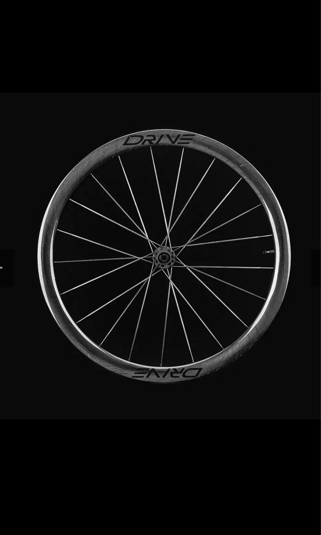 Elite Wheels Drive 40D Carbon Wheels, Sports Equipment, Bicycles ...