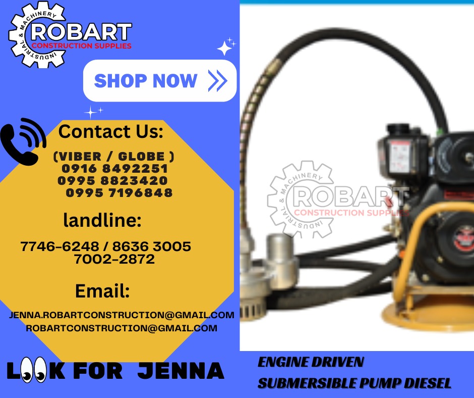 engine driven submersible pump ( DIESEL ), Commercial & Industrial ...