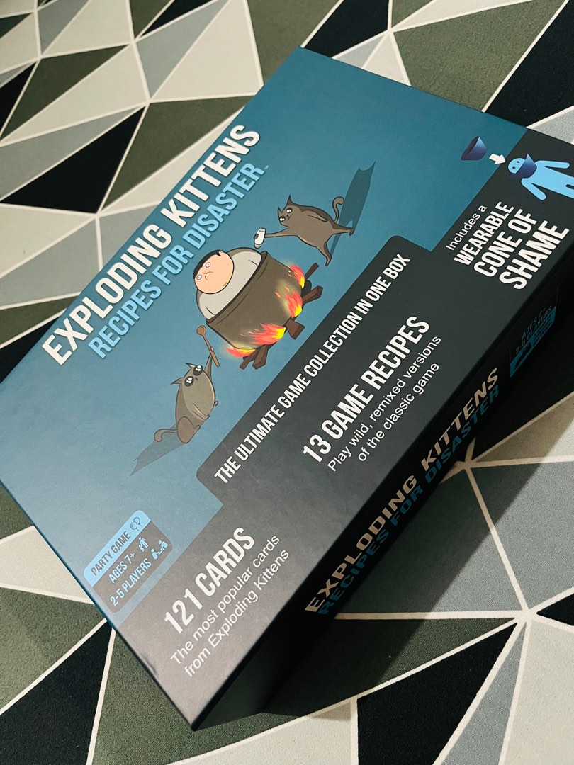 Exploding Kittens Recipes For Disaster, Hobbies & Toys, Toys & Games on ...