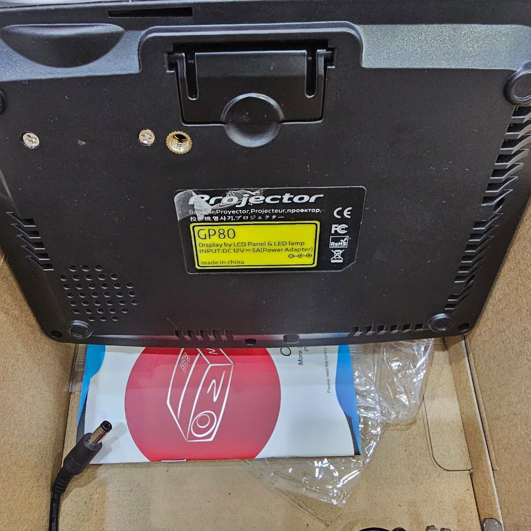 Faulty FullHD GP80 Projector, TV & Home Appliances, TV & Entertainment ...