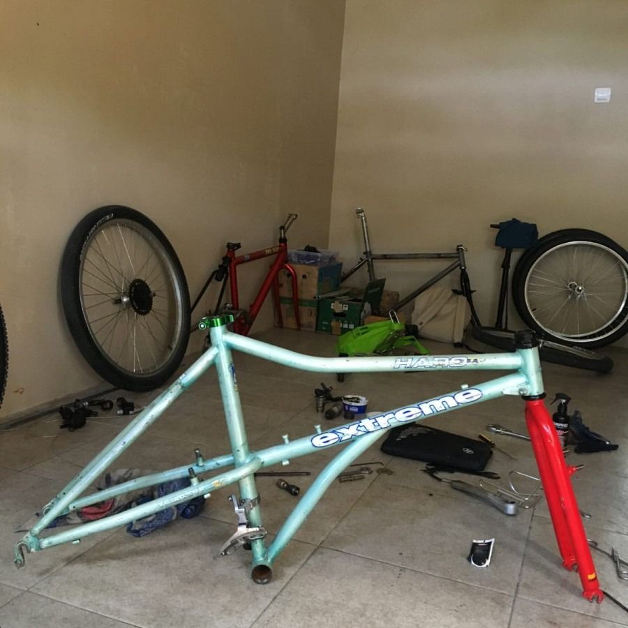 Frameset Haro Extreme Vintage Ori MTB Frame Jadul Sepeda 26, Olah Raga ...